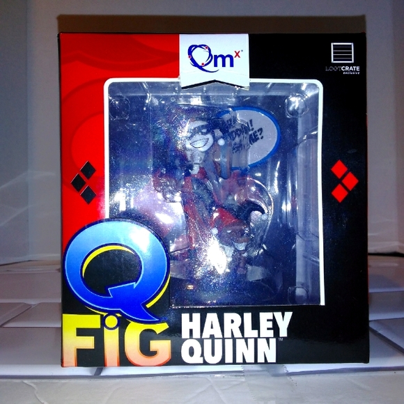 Loot Crate | Toys | Rare Q Fig Harley Quinn Collectible Toy | Poshmark
